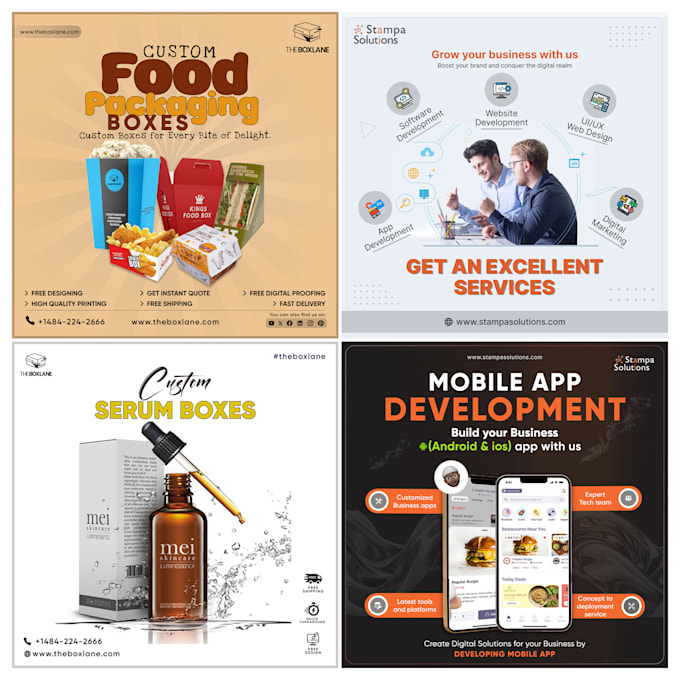 Create elegant static social media post designs for you by Asif_joseph ...