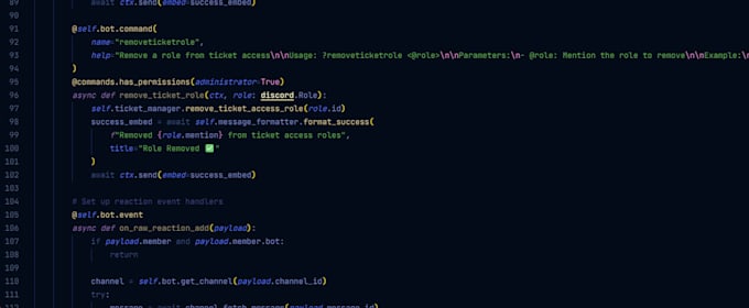 Create a custom discord bot by Jadesz | Fiverr