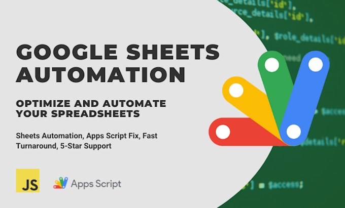 Automate and troubleshoot google sheets formulas and apps script by Atome94 | Fiverr