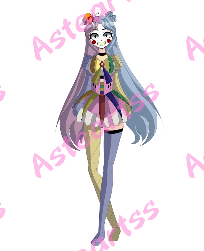 Draw danganronpa styled sprites, splasharts and official arts by ...