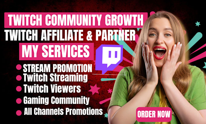 Twitch promotion twitch channel viewers channel promotion twitch ...