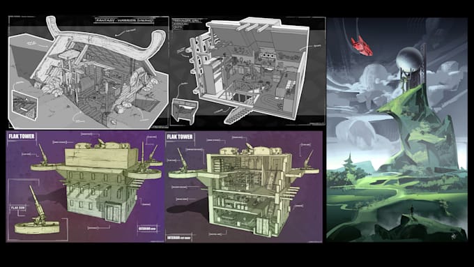 Create environments for your game by Proxyzart | Fiverr