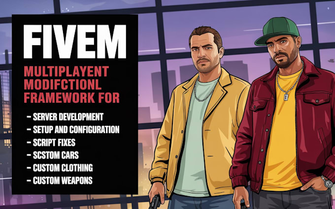 Make custom fivem peds, for fivem server, nyc map, fivem mods and fivem dev by Alton_eddie2 | Fiverr