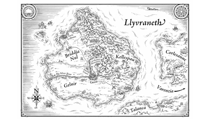 Do dnd campaign 5e fantasy world city battle rpg cartography map art by ...