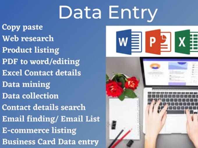 Do professional data entry by Ronaldtorre23 | Fiverr
