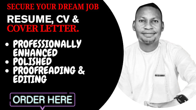 Execute resume, ats cv, linkedin and cover letter for it vps by Resume ...