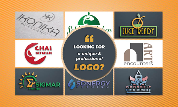 Design a professional and modern logo for your brand by Znortr | Fiverr