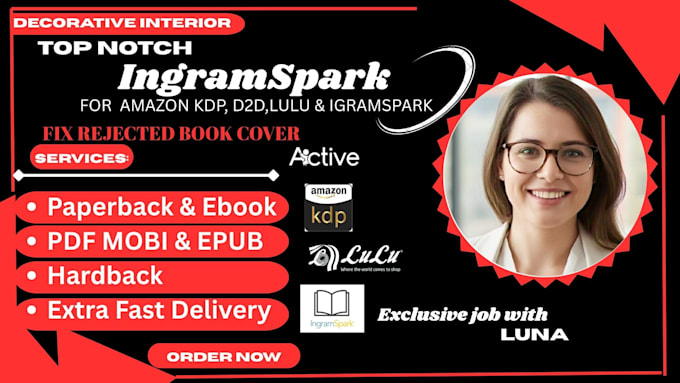 Do ingramspark book formatting by Skillfulluna | Fiverr