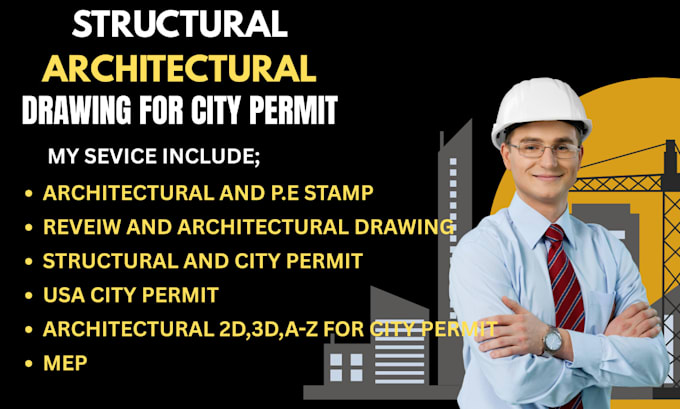 Do structural engineering, framing plan, blueprint, pe stamp, permit ...