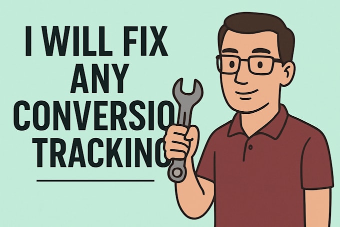 Fix any conversion tracking by Z10000 | Fiverr