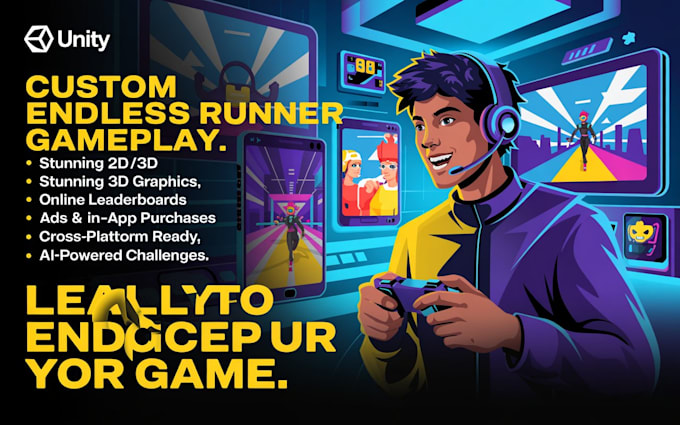Develop endless runner game, temple run and hyper casual games in unity ... Develop endless runner game, temple run and hyper casual games in unity ...