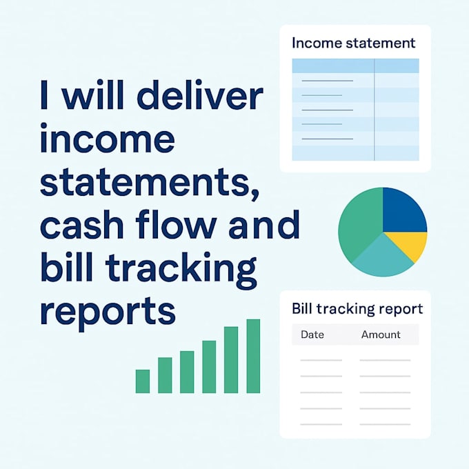Deliver income statements, cash flow and bill reports by Elaborz | Fiverr