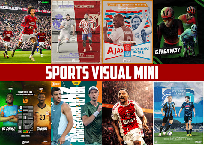 Design custom sports visuals for matchday and social media by Jdviews ...