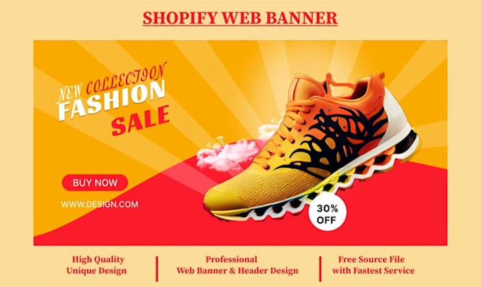 Hero image, shopify banner, esty banner, web image by Rash_ford564 | Fiverr