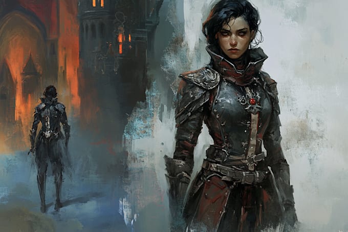 Design stylized character concept art and illustration by Moniquobb ...