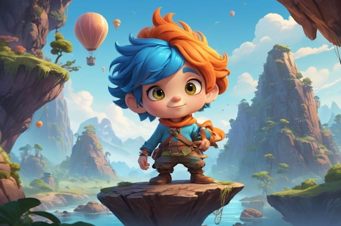 Draw amazing cartoon character and scene by Javandrews | Fiverr
