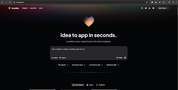 Fix create website using bolt replit and lovable platform by Baqirnaqvi99 | Fiverr