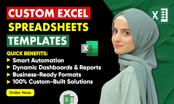 Build custom excel spreadsheets templates that fix data headaches by ...
