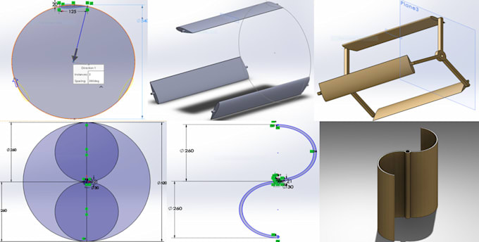 Model and simulate your projects using solidworks matlab python and comsol by Saddam_khan__ | Fiverr