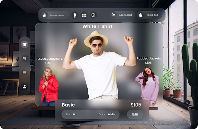 Build virtual tryon app augmented reality virtual try on vuforia vr app unity 3d by Sophhiaava ...
