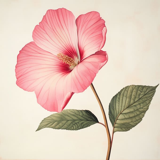 Make a realistic botanical drawing by Penelean | Fiverr