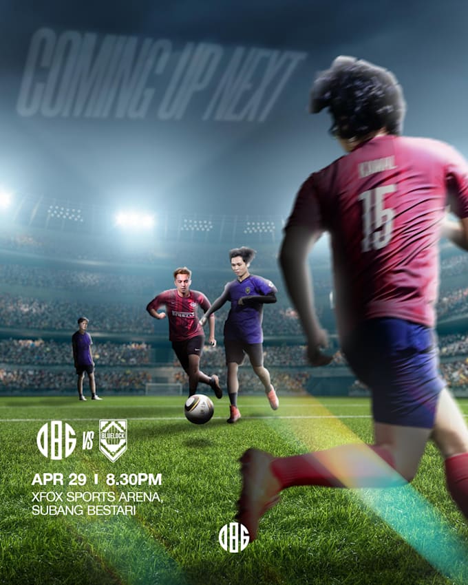 Design cinematic sports or esports posters for your team or event by ...