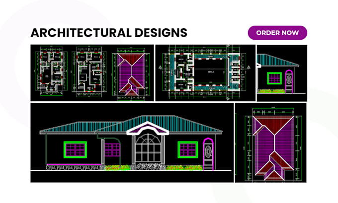 Do interior and exterior architectural drawing architectural design on autocad by Acumen_archy ...