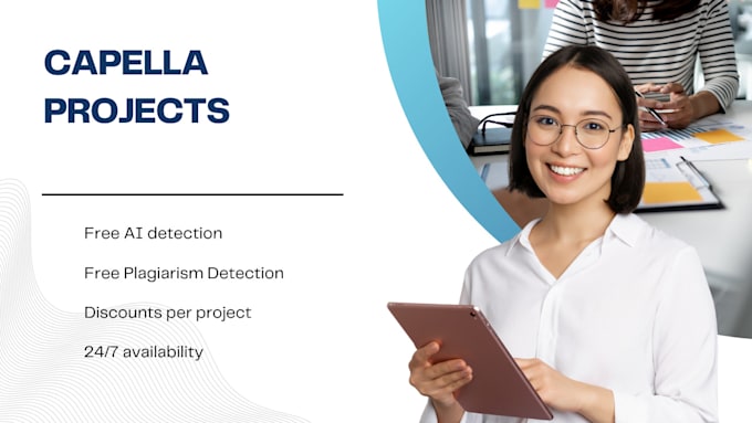 Do capella projects perfectly by Dr_kristy | Fiverr