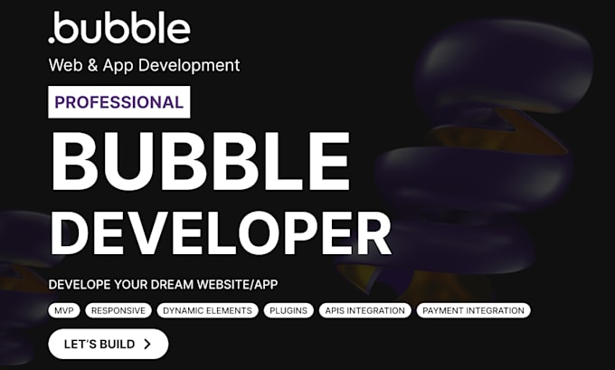 Do bubble developer job, build bubble app, bubble io website for you by Divlogics | Fiverr