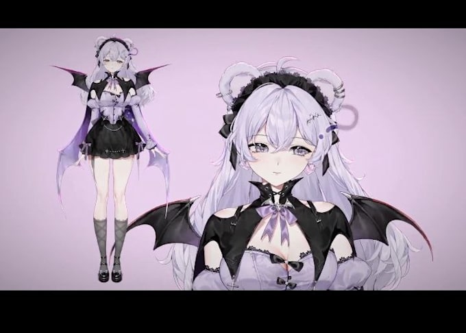 Draw and rig live2d nsfw model, 2d vtuber rigging, chibi with vtube studio by Jay_prplife | Fiverr