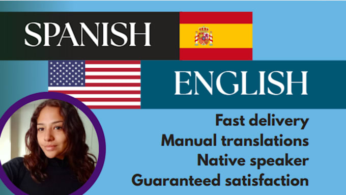 Translate english to spanish to your needs by Audrey_gaitan | Fiverr