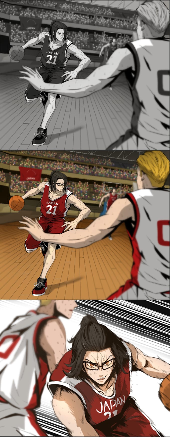 Draw your webtoon, manga, manhua, webcomic storyboard by Peter_panda ...