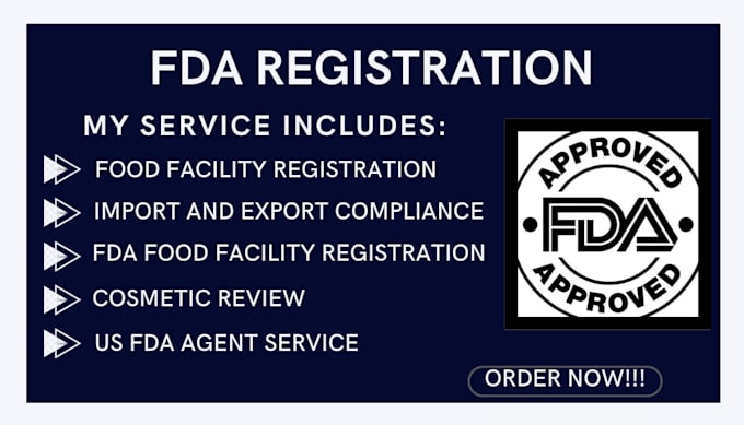 Do fda registration import permit food facility and food label design ...