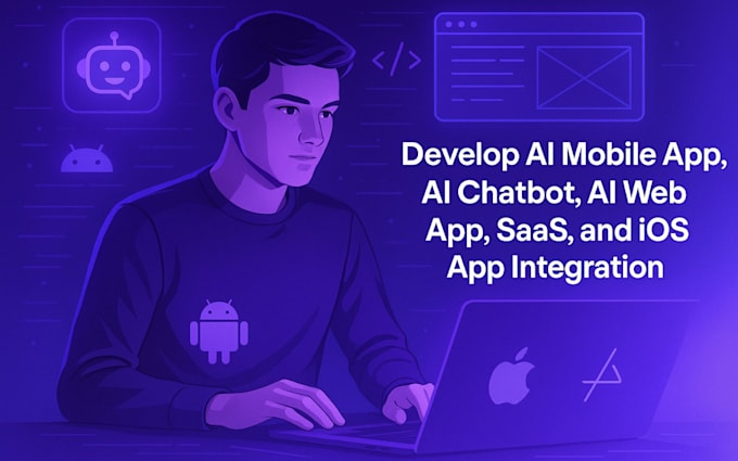 Develop Ai Mobile App Ai Integration Ios App Ai Web App Ai Saas Ai