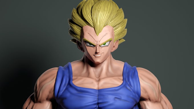 Sculpt Detailed Anime Style 3d Printable Character Stl Or Obj Included