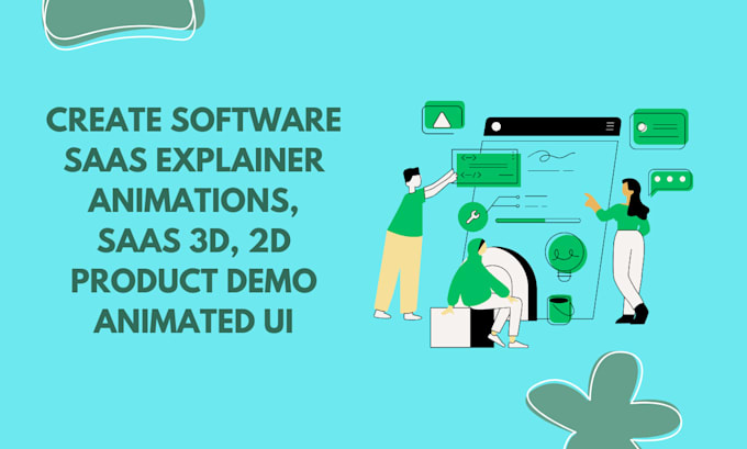 Do mobile app promo saas animation, create ui ux animation, saas explainer video by ...