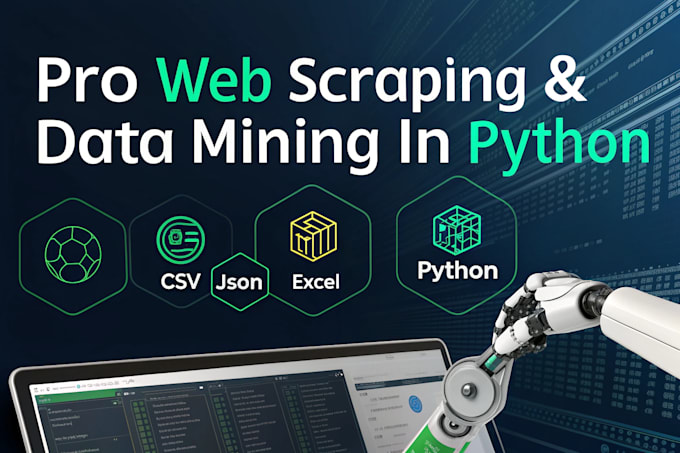 Web Scraping And Data Mining Using Python By Digi707 Fiverr