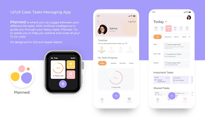 Build a note taking app, reminder app, task management app, idea ...