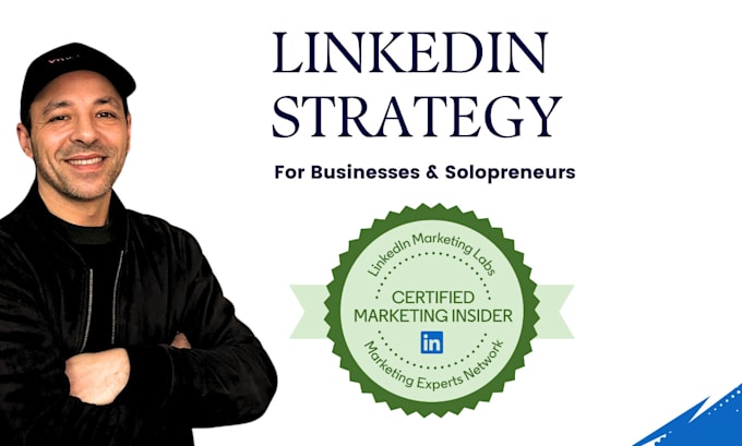 Create a full linkedin digital marketing strategy by Thedigitalfam | Fiverr