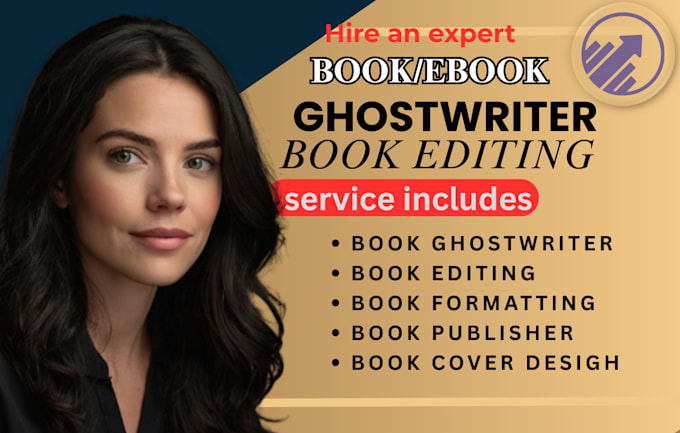 Offer ebook ghostwriting, writing, editing, and formatting service by ...