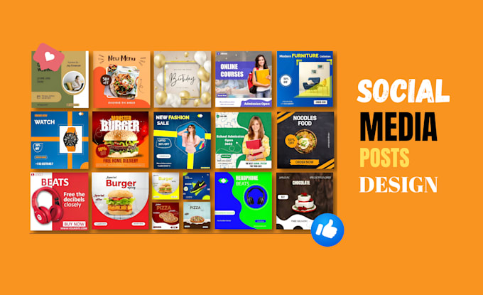 Social media posts, logo, banners, poster design by Manu8757 | Fiverr