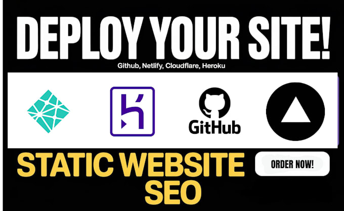 Deploy Static Website On Github Netlify Cloudflare And Heroku With