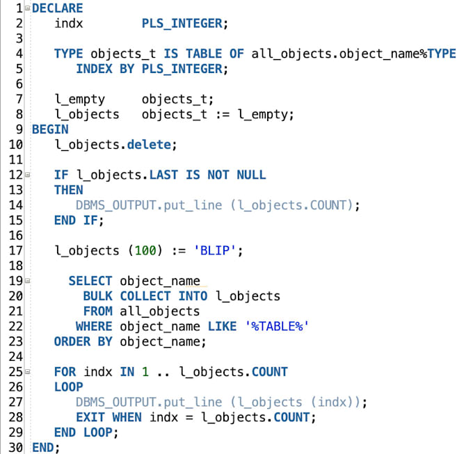 Develop plsql codes and tuning by Mehrdadvatan | Fiverr