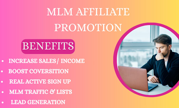 Guarantee signup leads, affiliate marketing, mlm promotion, resident ...