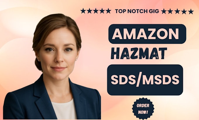 Crear documentación sds msds y hazmat para tu producto de amazon fba