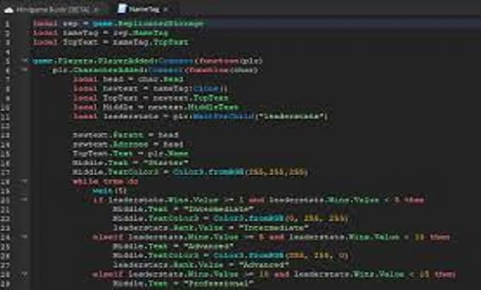 Be your expert roblox scripter and create any system, vfx, ui, gui, or animation by Chellamandy ...