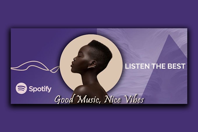 Design a great soundcloud or spotify banner for your profile by Maleek ...