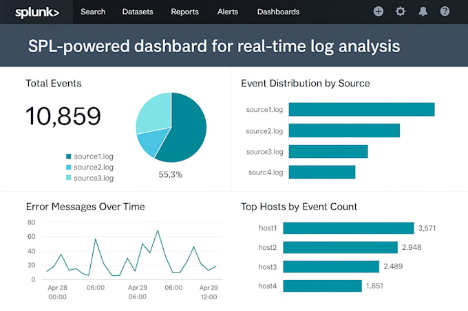 Be your expert splunk engineer for dashboards, queries, and troubleshooting by Jigarhirani11 ...