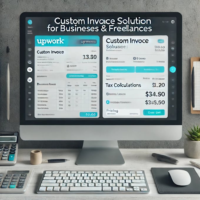 Design custom invoices quickly and professionally by an acca expert by ...
