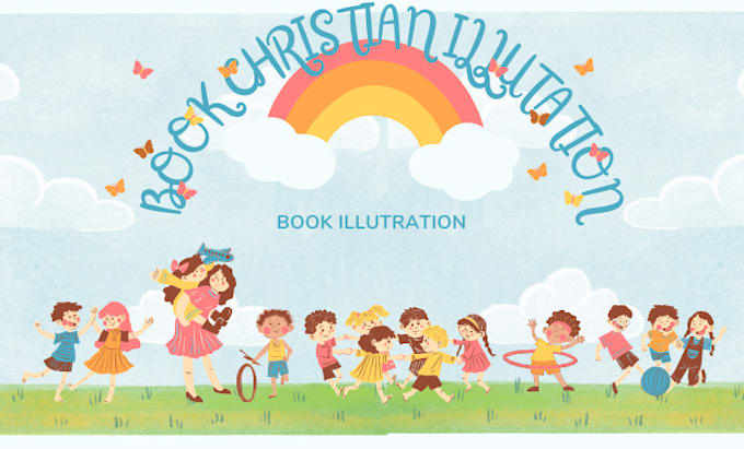Write christian story illustration, bible illustration, story, kids, by ...
